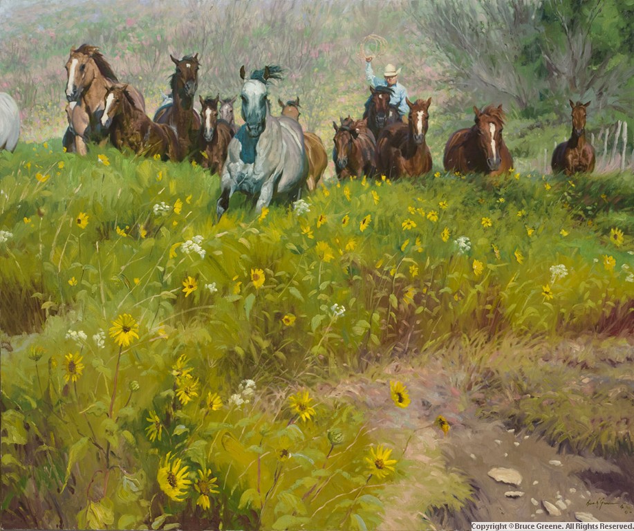 Bruce Greene ::: Paintings & Drawings